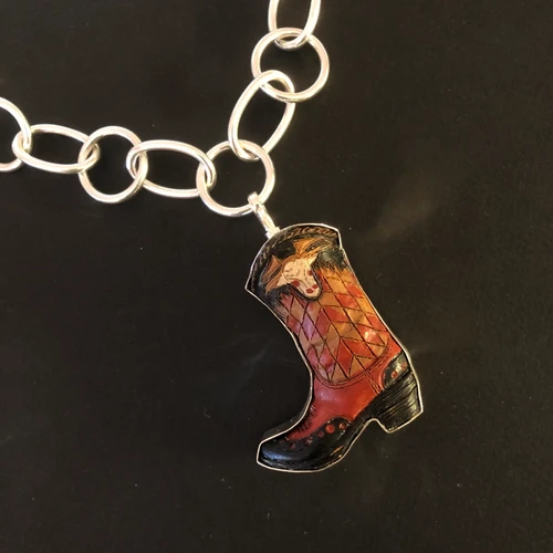 Big Ole Cowboy Boot Charm | Coreen Cordova