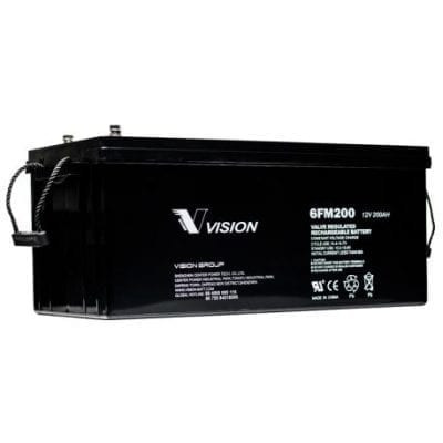 Batería GEL 200Ah 2V VISION BATT CG2-200 | Enersol S.A.