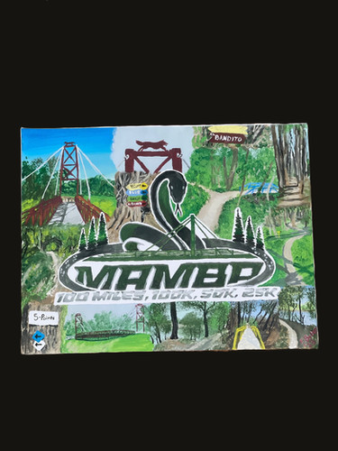 Mamba 100 Race Print | Mamba Trail Runners