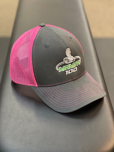 Mamba 100 Hat Pink / Grey | Mamba Trail Runners