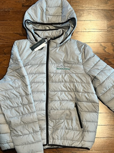 Mamba 100 Puffer Jacket- Grey | Mamba Trail Runners