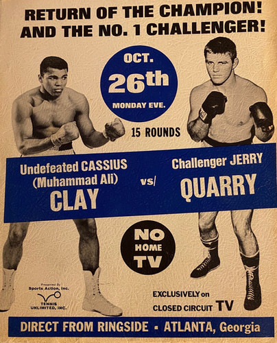 Muhammad Ali Vs Jerry Quarry Press Pack | Muhammad Ali