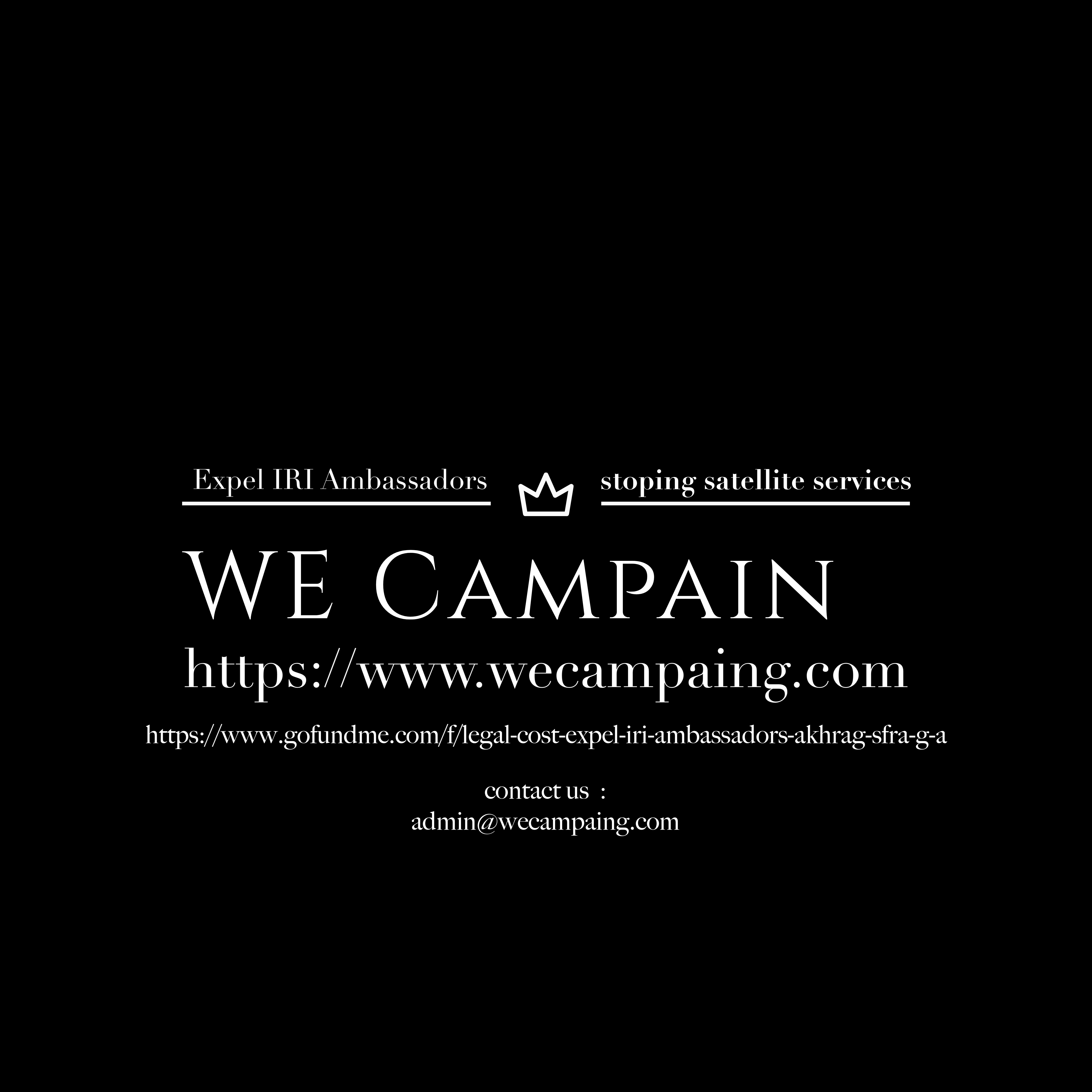 Join "We campaign" on the Spaces by Wix App