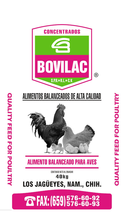 Alimentos para Aves Bovilac