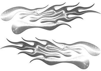 Extreme Flame Decals | Backwoods