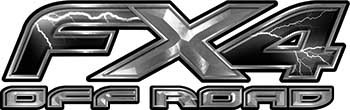 4x4 Off Road Truck FX4 Decals - Lighting Collection | Backwoods