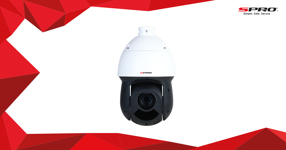 SPRO 2MP Starlight PTZ Camera with 25x Optical Zoom