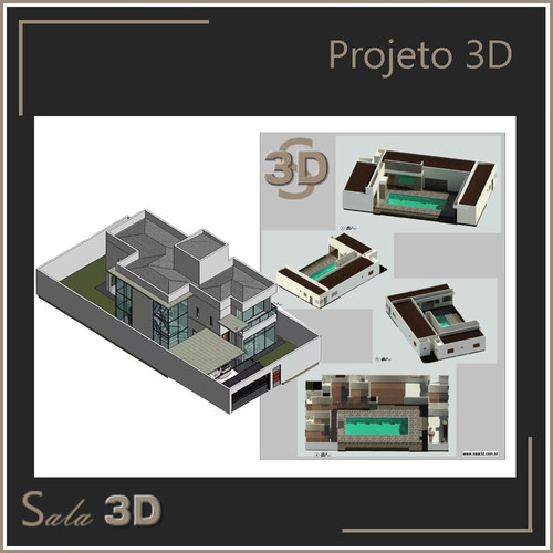 Projeto em 3D | Sala 3d
