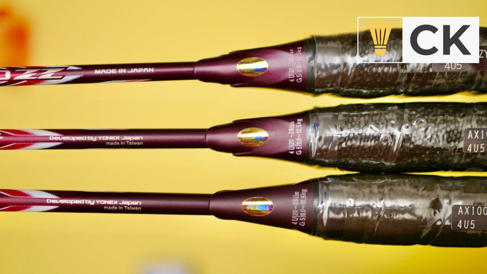 Yonex Astrox 100ZZ vs Astrox 100 Tour vs Astrox 100 Game Badminton ...