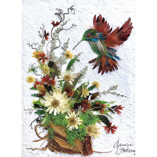 Hummingbird Bouquet | Flower Art