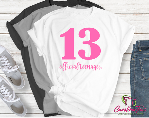 Custom T-Shirt - 1 Color/1 Side Print | Carolina Tees