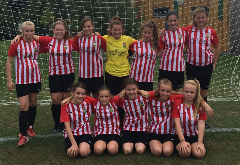 U12’s girls to play Arsenal