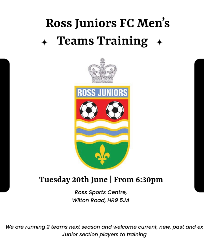 Men’s team players wanted