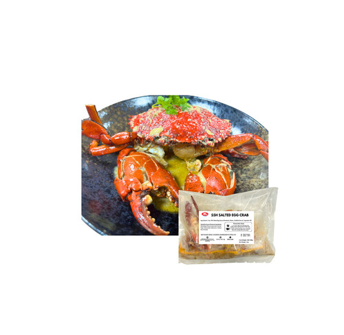 Salted Egg Crab (Frozen) 400-500g / 500-600g / 700-800g | SSH Sauces
