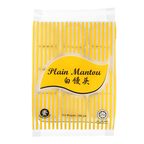 Plain Mantou (180g - 12 pcs) | Sim Soon Heng (SG)