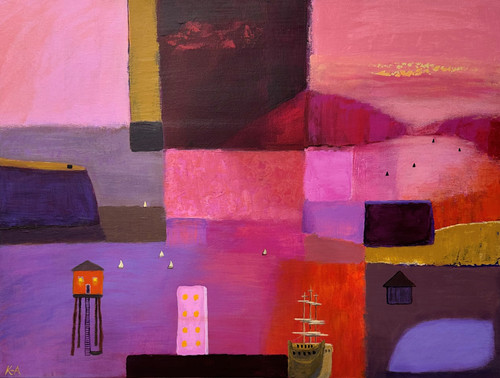 The Introverts Have Escaped Again by Kerry-anne Nicholas | Eden Gallery