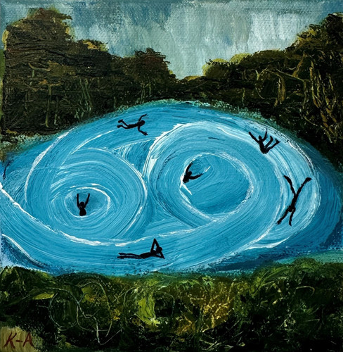 Pooh Sticks by Kerry-anne Nicholas | Eden Gallery