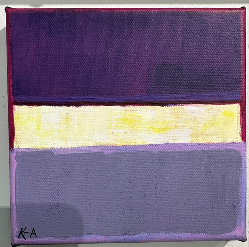 A Little Rothko (The Purples) by Kerry-anne Nicholas | Eden Gallery