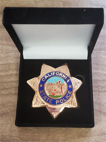 California State Police Commemorative Badge | California Badge