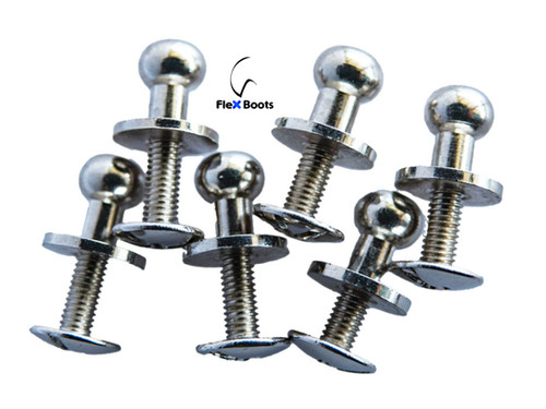 Flex Ball Rivets- sold in a packet of 5 | Flexbootsaustralia