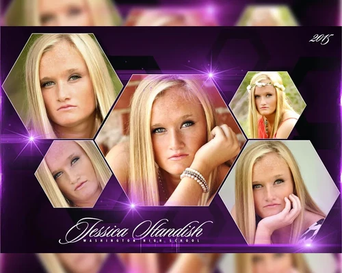 Senior Portraits Collage | RivieraPhotography
