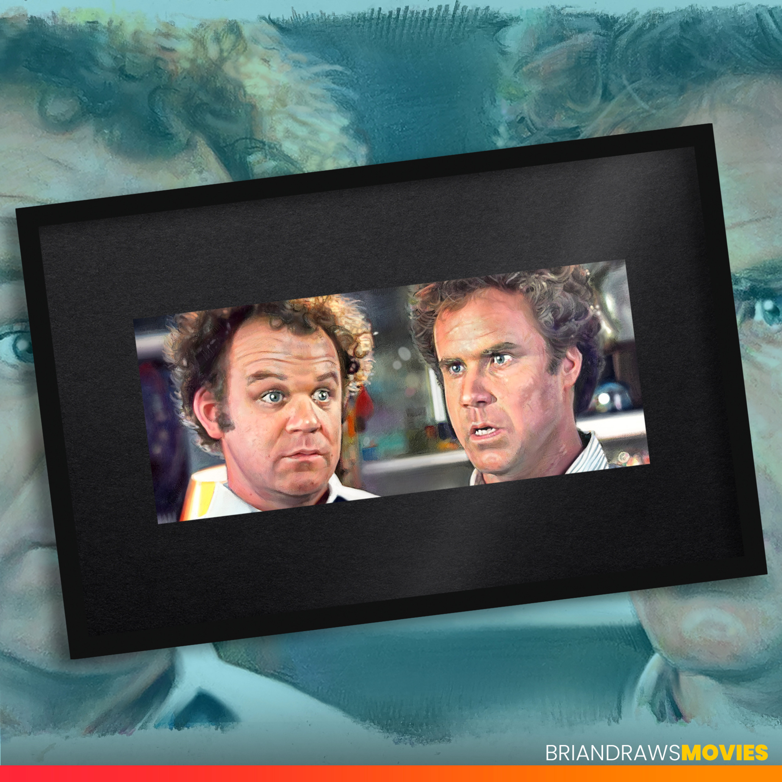 Step Brothers | Awesome Movie Lover Gift | Brian Draws Movies