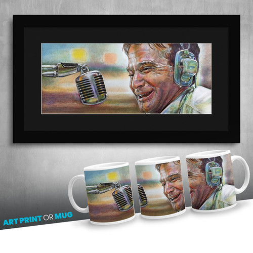 Good Morning Vietnam Robin Williams Home Theater Wall Art and Coffee ...