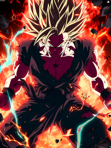 Furious Goku | Silverix