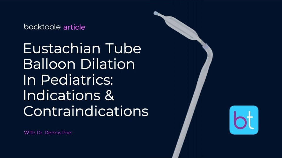 Eustachian Tube Dilation Services Sinus, Nasal And Eustachian Tube