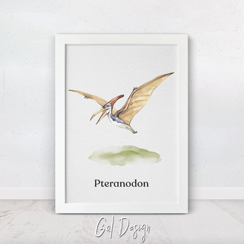 Pteranodon Art Print | Gal Design