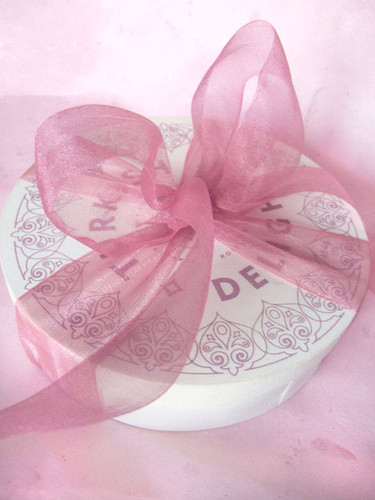 Sheer Delight Dusky Pink, 4 widths | The Ribbon Shop