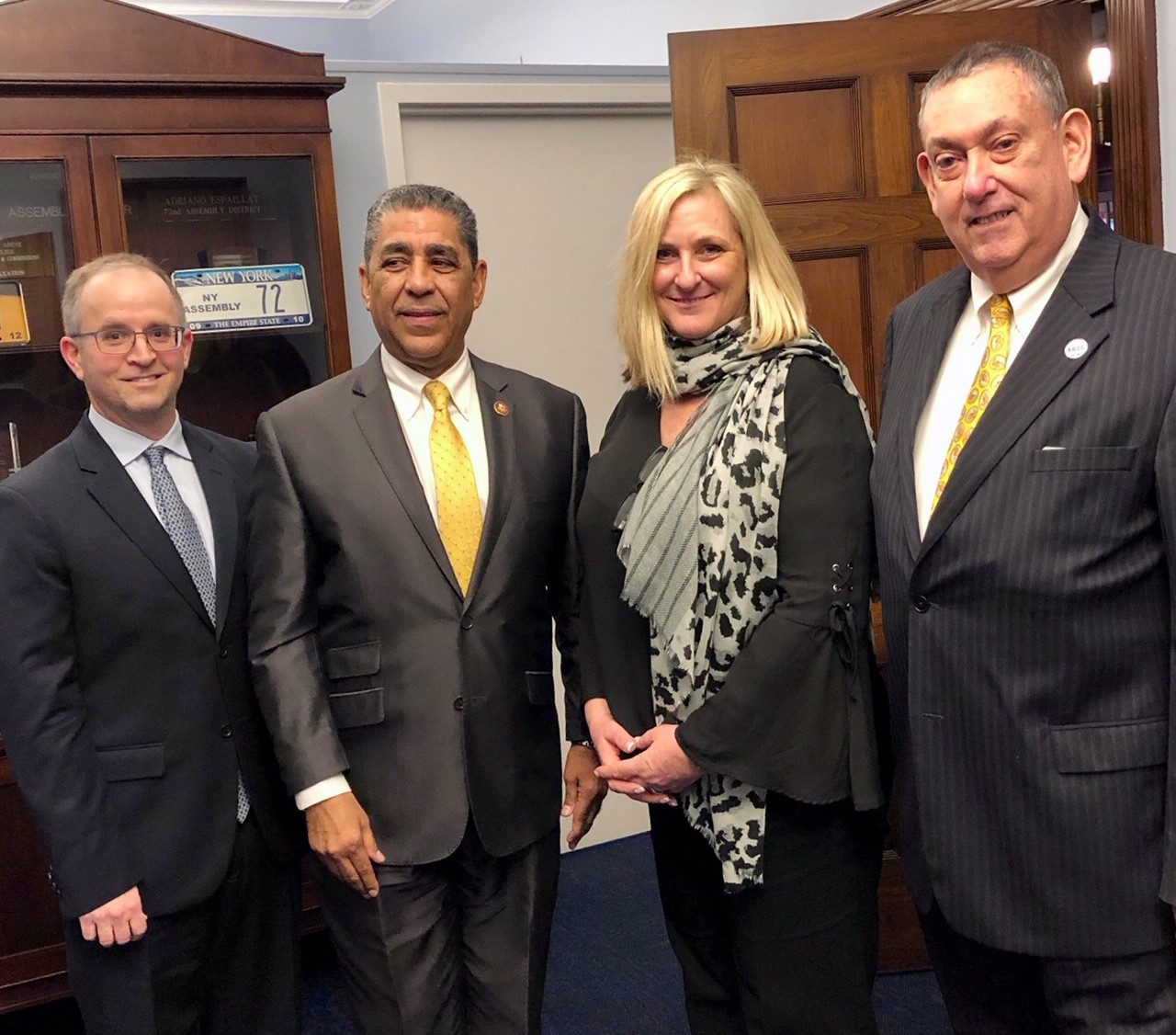 Pace SBDC Director Andrew Flamm & NYSBDC colleagues with Congressman ...