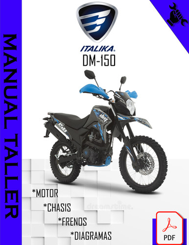 MANUAL TALLER (2018/2023) ITALIKA DM-150 | Piston Bikers