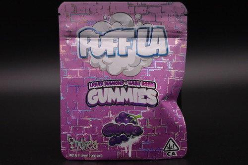 Sticker with Free PUFF LA Liquid Diamond+Had Rosin Gummies gift ...