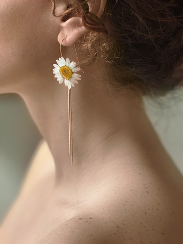 Daisy Drop Earrings | LakooDesigns