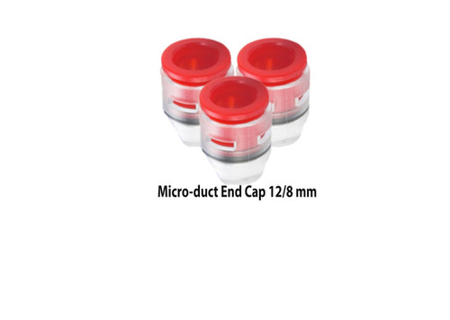 MICRO- DUCT END CAP 12/8 mm | adcopipes