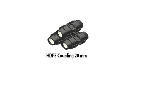 20mm HDPE Pipe Fittings Coupling for High-Pressure Applications