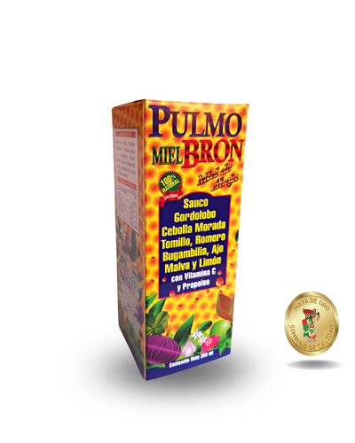 Pulmo Miel Bron 250 ML | Naturista Mayamex