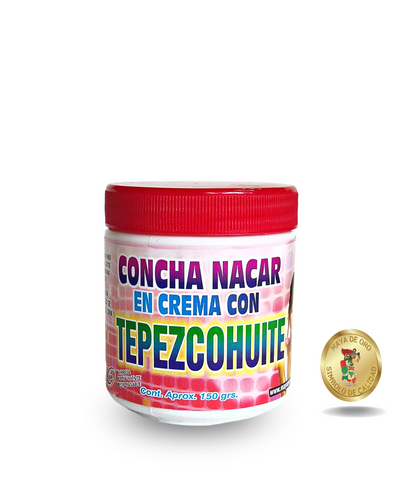 Crema Concha Nácar Con Tepezcohuite 150gr | Naturista Mayamex