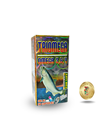 Triomega Omega 3, 6 y 9 50 Caps. | Naturista Mayamex