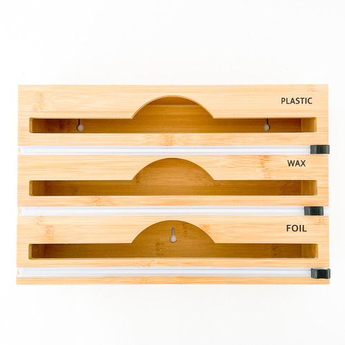 Bamboo Dispenser | TheLittleLabelLady