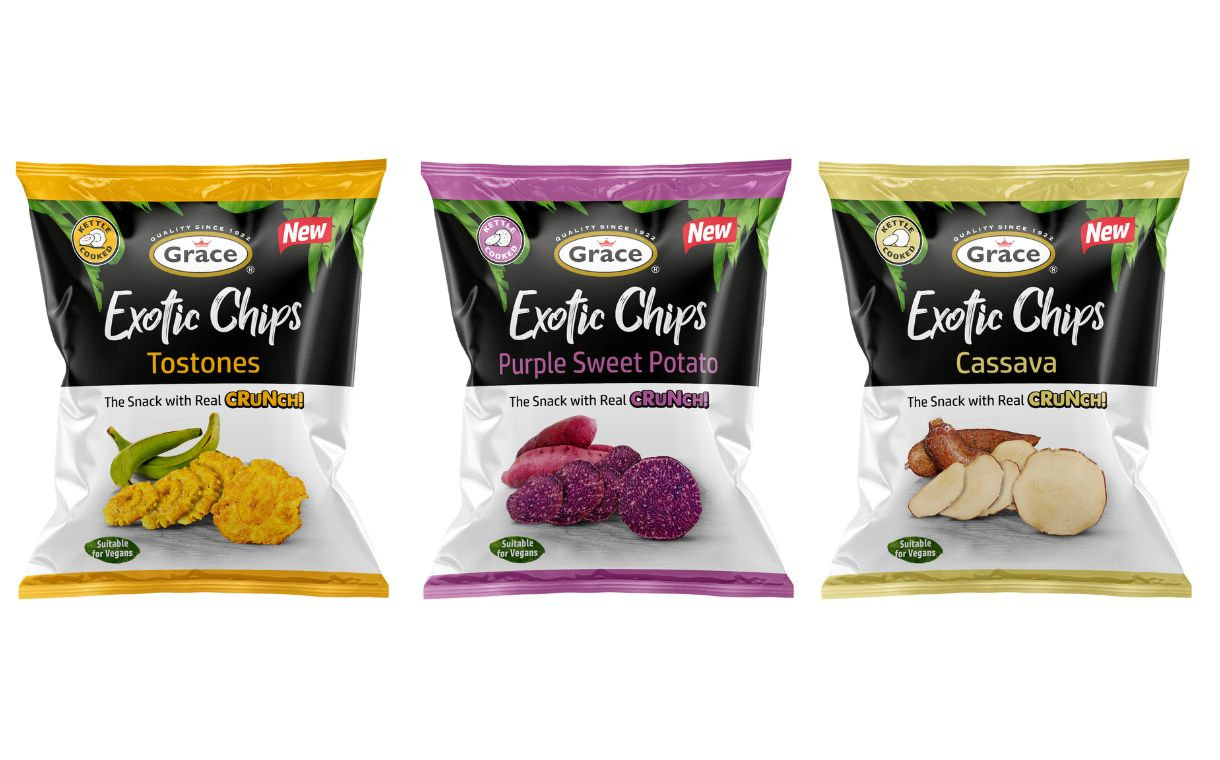Grace Foods launches range of Caribbean-inspired chips | FoodBev Media