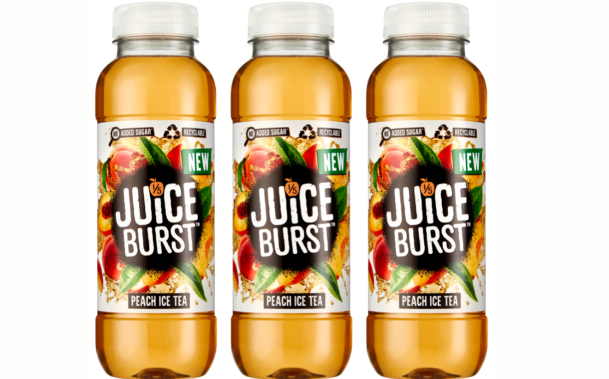 Purity Soft Drinks debuts Juice Burst peach ice tea flavour | FoodBev Media