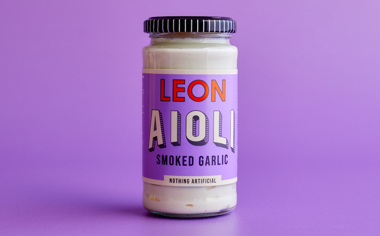 Leon launches smoked garlic aioli | The Plant Base