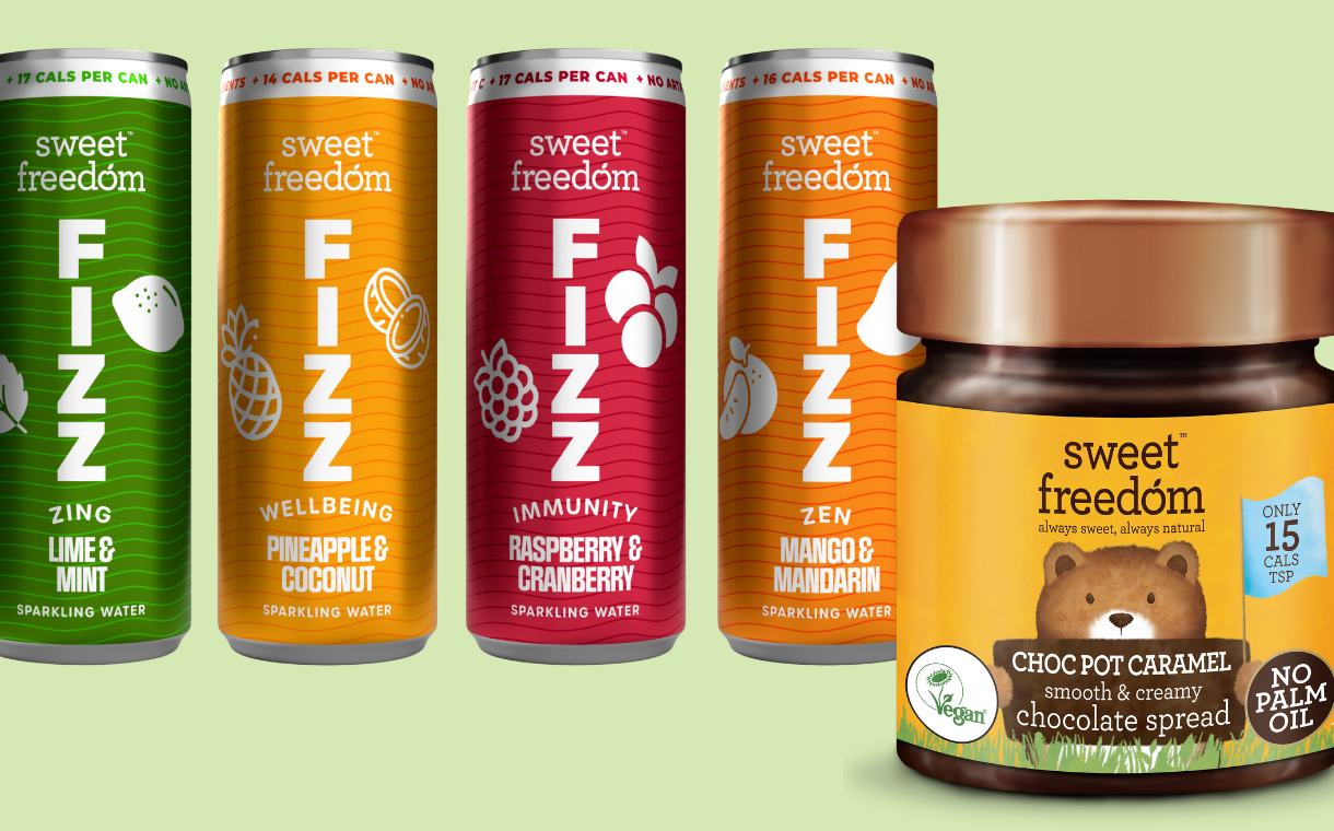 Sweet Freedom introduces caramel chocolate spread and functional RTDs ...