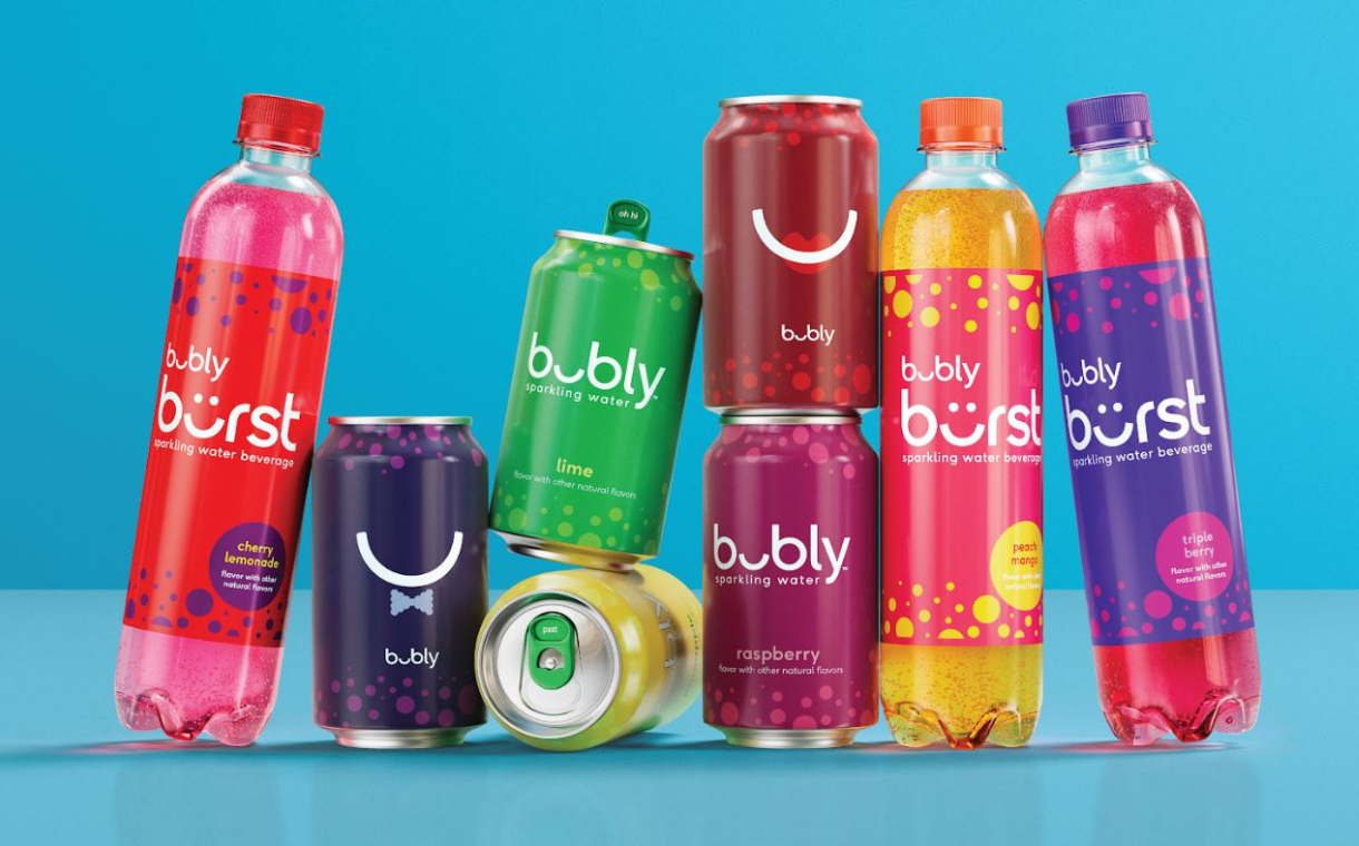 Bubly to launch new sweetened sparkling water | Refreshment