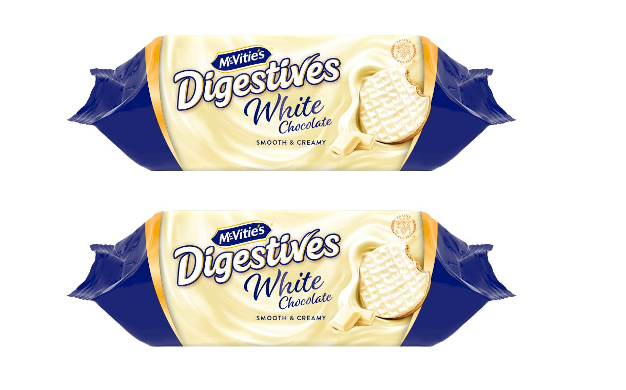 Pladis unveils new McVitie’s white chocolate digestives | FoodBev Media