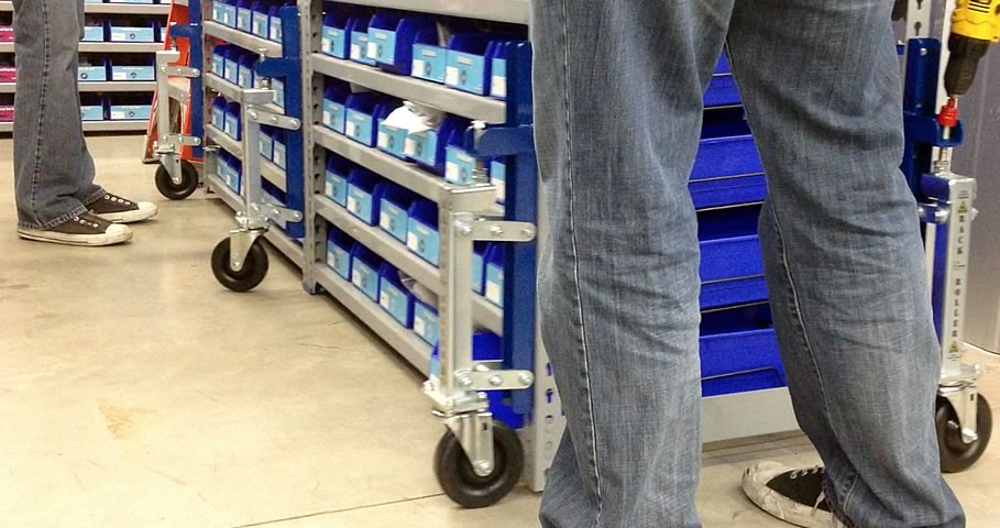Roller Industries : Best Way to Move Warehouse Shelving & Pallet Rack