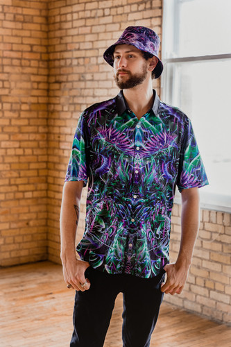 Johnathan Singer 'Hypnagogia' Button Up | Many Visions