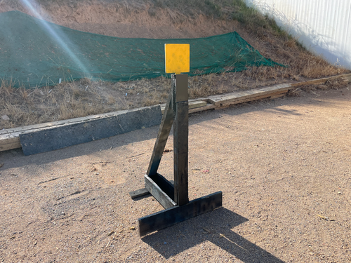 Design and Instructions for Mk 9 Steel Plate Target Stand | Ipsc Gear